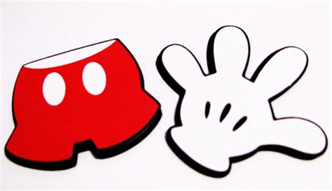 Printable Mickey Mouse Hands Clip Art Library