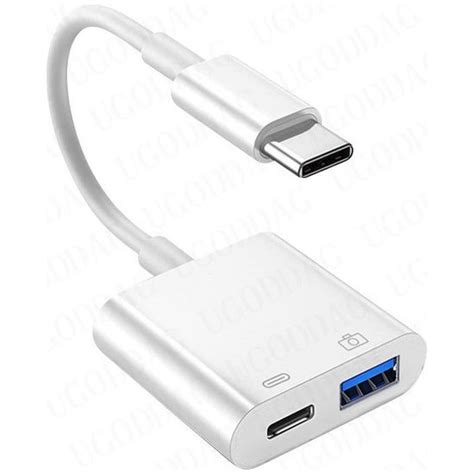 Ganbao Tip C Pulg Tip C Otg Adaptör 2 si 1 Arada USB C USB Fiyatı