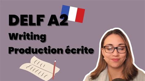 Delf A Writing Practice Delf Success Learn To French