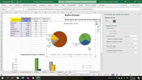 Gráficos circulares con SubGraficos Circulares en Excel YouTube