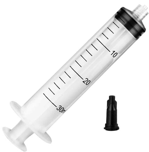Amazon 10 Pack 30ml Syringes Luer Lock With Caps Plastic Syringe