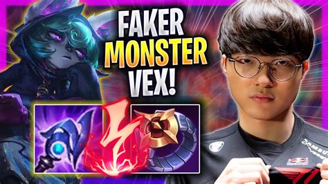 FAKER IS A MONSTER WITH VEX T1 Faker Plays Vex MID Vs Leblanc
