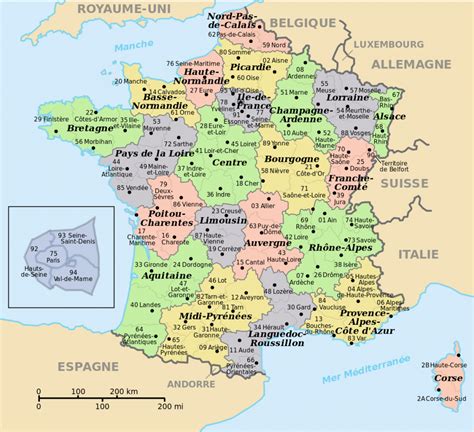 Carte de france départements et villes à imprimer altoservices