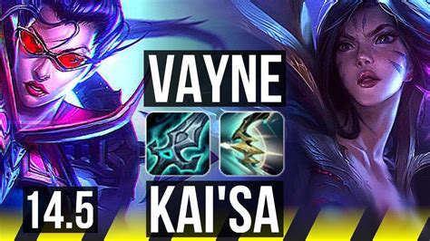 VAYNE Zyra Vs KAI SA Rell ADC 11 3 6 300 Games Rank 10 Vayne