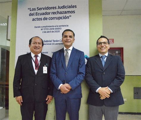 Consejo De La Judicatura On Twitter El Presidente Teran Wilman