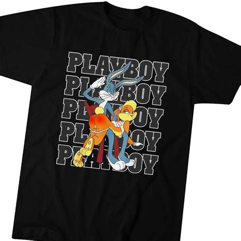 Bugs Bunny And Lola Playboy T Shirt
