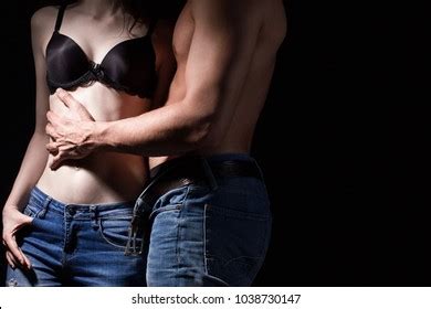 Man Touching Woman S Breast Over Royalty Free Licensable Stock