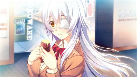 Innocent Bullet Eyepatch Food Game Cg Long Hair Miyasu Sanae