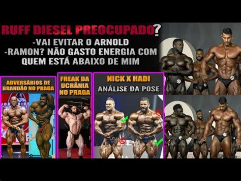 Ruffin diz que não vai para o Arnold e fala sobre Ramon Rivais de