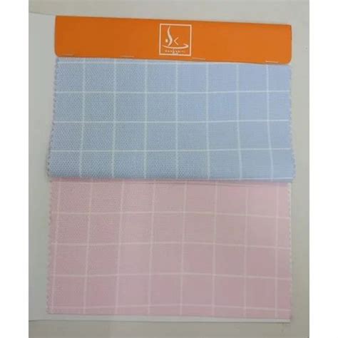 Checks Sanskriti Cotton Dobby Shirting Fabrics At Best Price In Mumbai