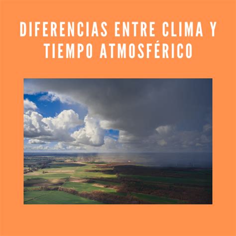Arriba 94 Foto Diferencia Entre Tiempo Y Clima Para Niños De Primaria