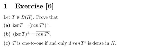 solved b h is the set of all bounded linear operators in