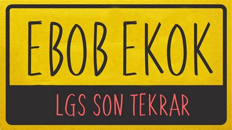 ASAL ÇARPANLARA AYIRMA EBOB EKOK KONU ANLATIMI EN ÖNEMLİ BİLGİLERLE