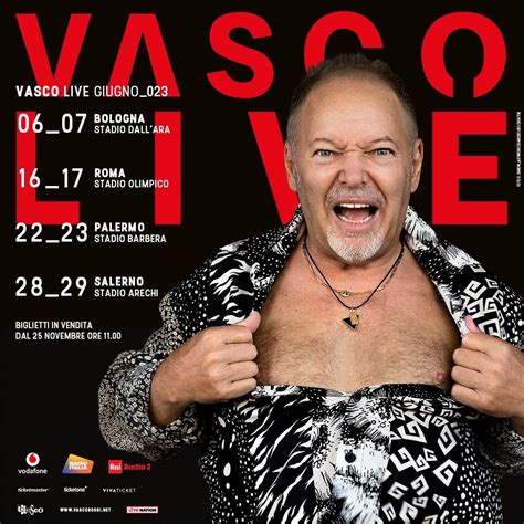 Palermo Vasco Rossi in concerto al Renzo Barbera ora è ufficiale