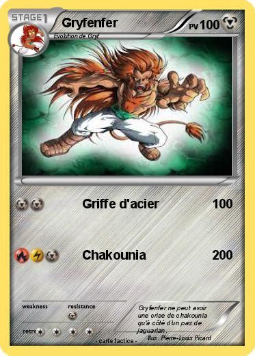Pok Mon Gryfenfer Griffe D Acier Ma Carte Pok Mon