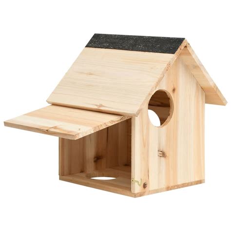 Domek dla wiewiórki lite drewno jodłowe 26x25x29 cm Arena pl