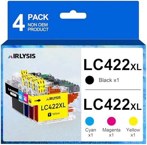 LC422XL Cartouche D Encre Compatible Pour Brother LC422 XL LC 422XLVAL