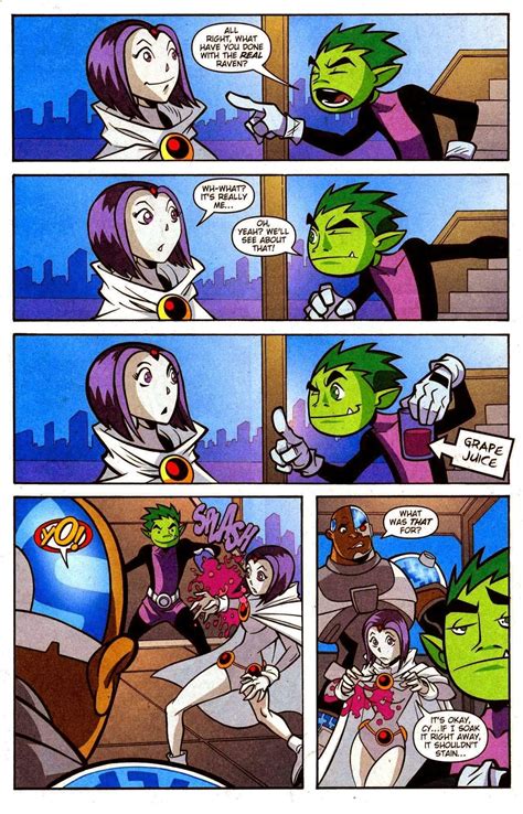 Teen Titans Go Comic Book Series Teen Titans Go Issue 44 Red Raven