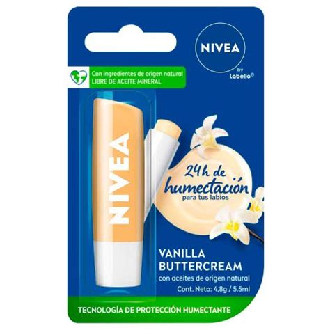 Nivea Labello Blackberry Shine Protector Labial Humectante X 5 5ml
