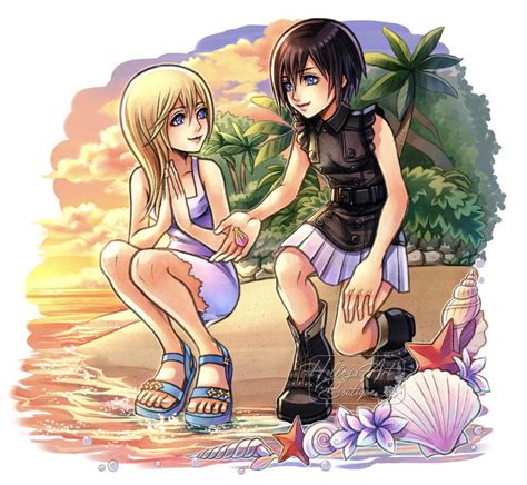 Kh Ending Xion And Namine Art By Holleysart R Kingdomhearts