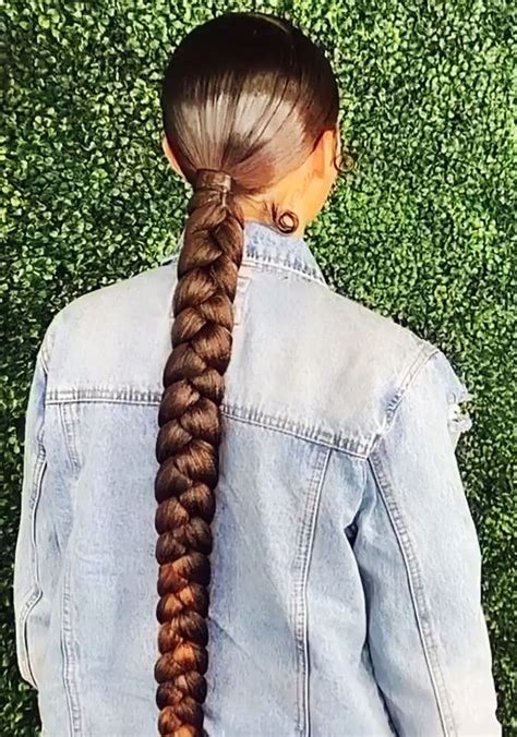 Crazy Braided Ponytail Hairstyles Curly Craze Braided Ponytail