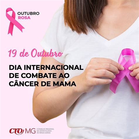 Dia Internacional de Combate ao Câncer de Mama CRO MG
