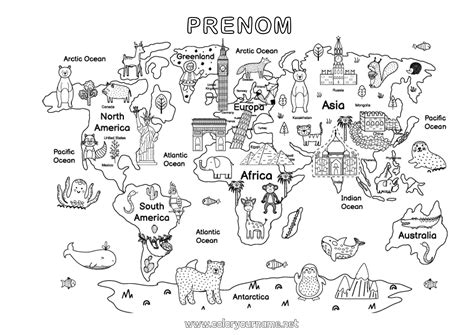 Coloriage Carte Du Monde Unique Photos Coloriage Carte Du Monde Vierge
