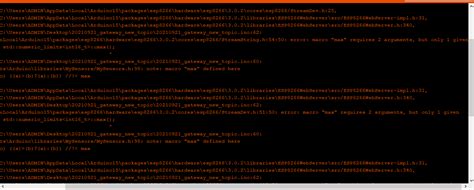 Error Compiling For X X Esp Board When Use Both Wifimanager Lib