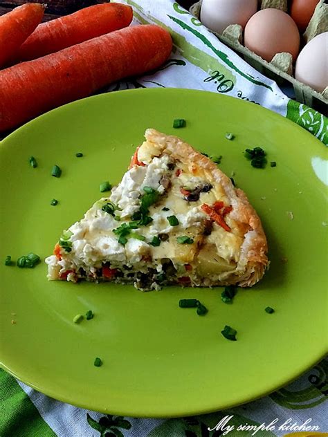 Tarta Z Warzywami I Serem Feta My Simple Kitchen
