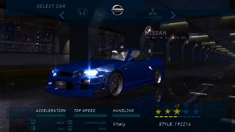 Nfsmods Nissan Skyline Gt R R From M
