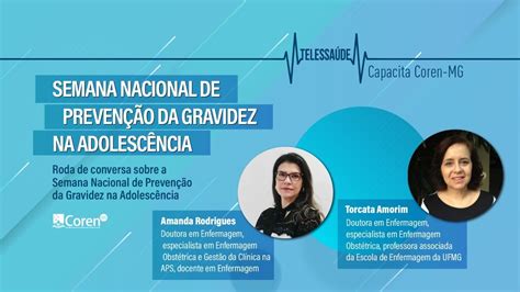 Roda de conversa sobre a Semana Nacional de Prevenção da Gravidez na