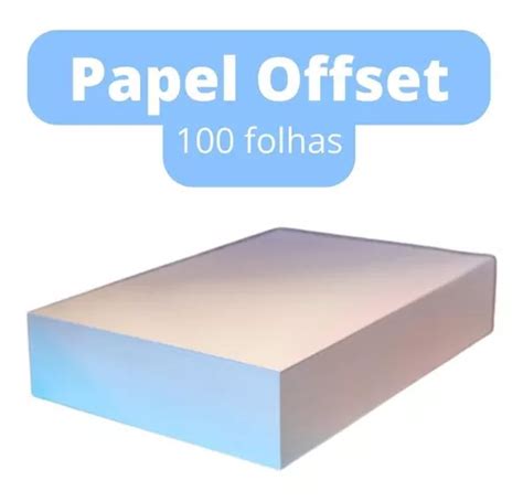 Papel Offset G Caixa Folhas Tamanho A Branco Escorrega O