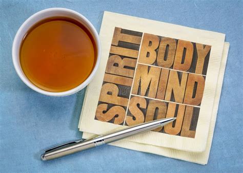 Concepto De Cuerpo Mente Alma Y EspÃritu Imagen de archivo Imagen