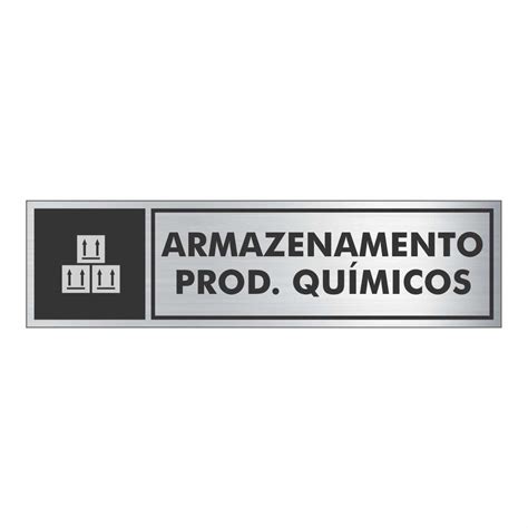 Armazenamento Produtos Químicos Placa Identificação Loja Towbar