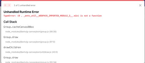 BUG Next Js TypeError 0 Antv Util WEBPACK IMPORTED MODULE 3