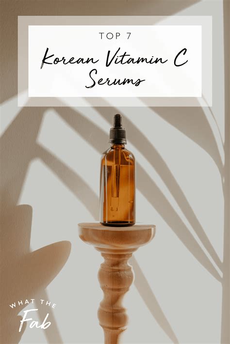 Top 7 Korean Vitamin C Serums For All Skin Types