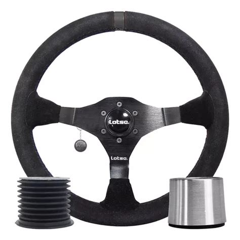 Volante Esportivo Lotse Ring Camur A Tarja Preta Parcelamento
