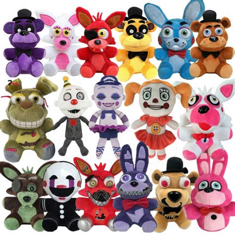 Five Nights At Freddy S FNAF Plushie Toy Cute Plush Bonnie Foxy Chica