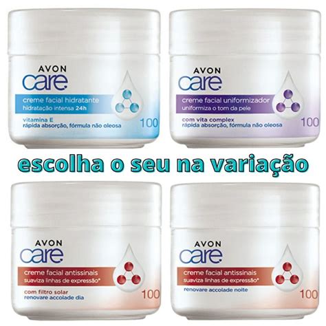 Avon Care Creme Facial Uniformizador Hidratante Gel Creme E Accolade