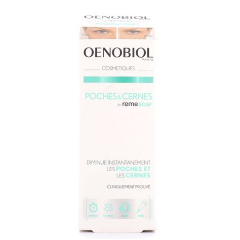Crème Oenobiol Poches et Cernes