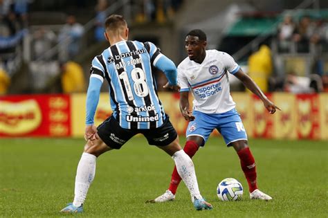 Grêmio x Bahia saiba onde assistir ao jogo do Brasileirão Série A
