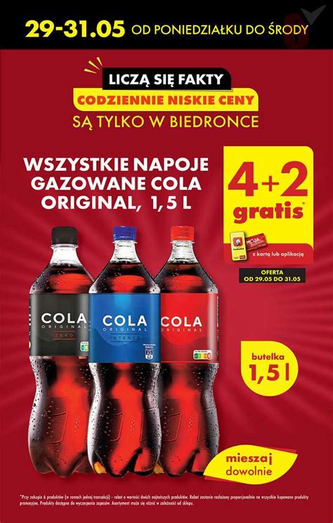Biedronka 29 05 2023 W Tym Tygodniu Cola 4 2 Gratis