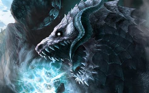 Cool Water Dragons Wallpaper