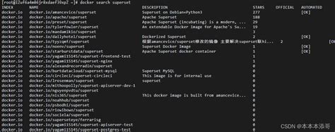 【项目实战】基于docker安装superset superset docker csdn博客