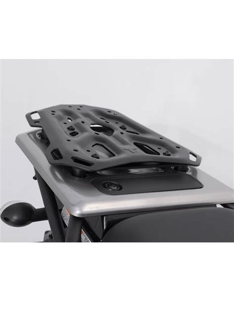 Zestaw kufer centralny czarny TRAX ADV stelaż Adventure rack SW