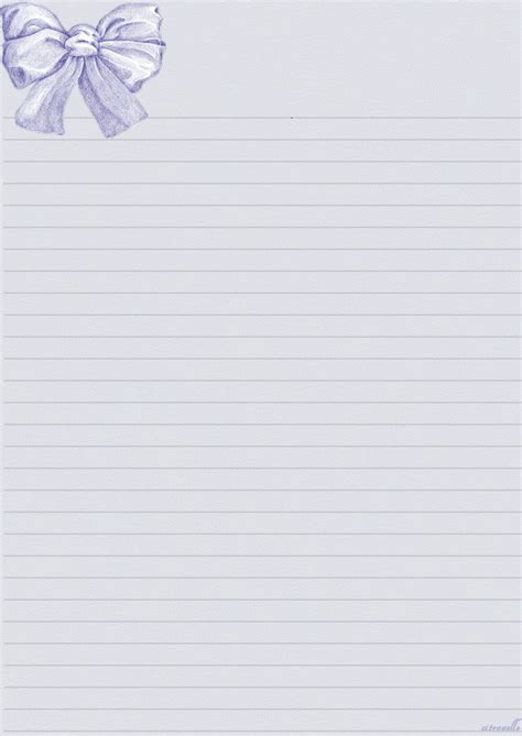 Mod Le Papier Lettre A Imprimer Gratuit