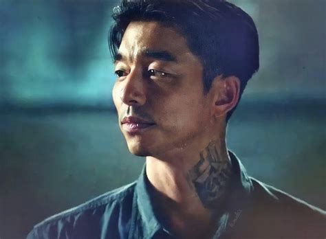 Gong Yoo S Neck Tattoo In Netflix Sci Fi The Silent Sea Atelier