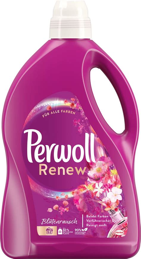 Amazon Perwoll Renew Sea Of Flowers 52 Washes Liquid Detergent