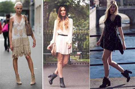 Venta Looks De Vestidos Con Botas En Stock
