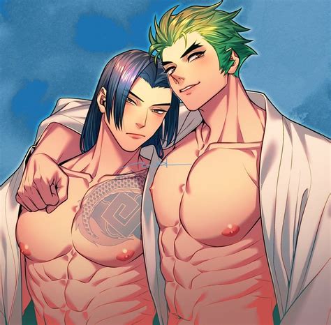 Genji And Hanzo Overwatch And More Drawn By Nkraae Danbooru